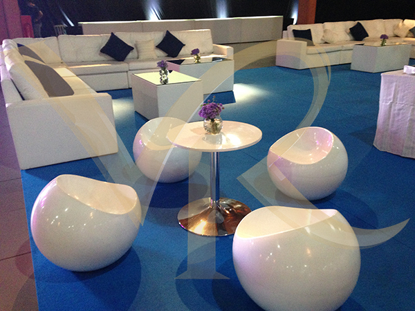 Puff de Resina White